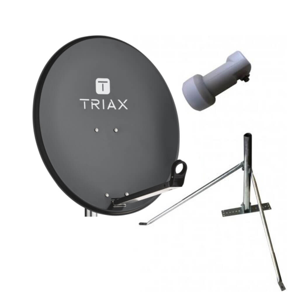 Triax TDS 65cm Dish, LNB, Roof Mount – Digital Store