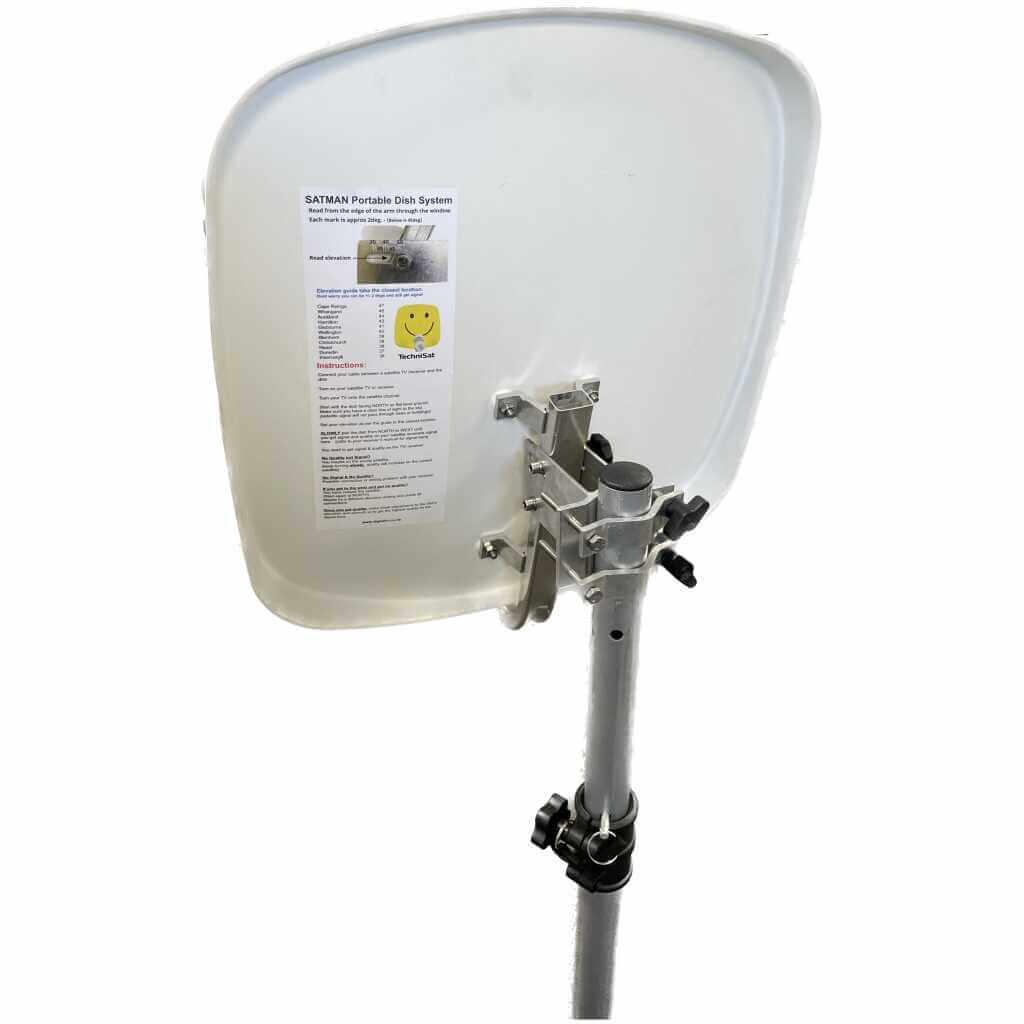 TechniSat Portable Satellite Dish with Full Tripod Kit – Digital Store